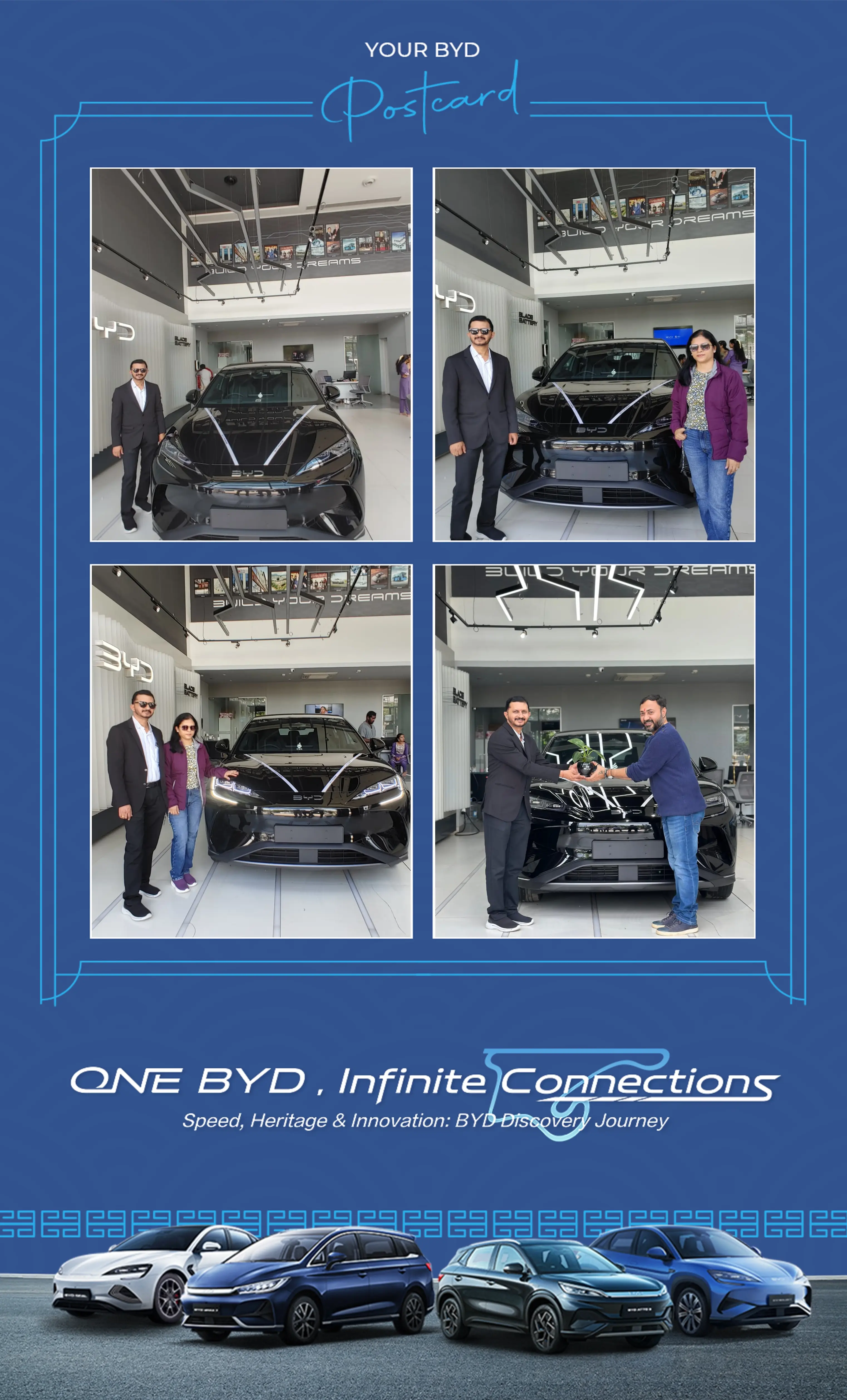 BYD Postcard Contest - One BYD Infinite Connections | BYD Auto India